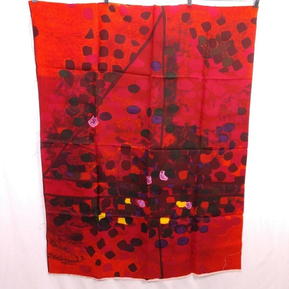 Anton Maix | Office | Vintage Mcm Anton Maix Fabric Yd Abstract Geo ...